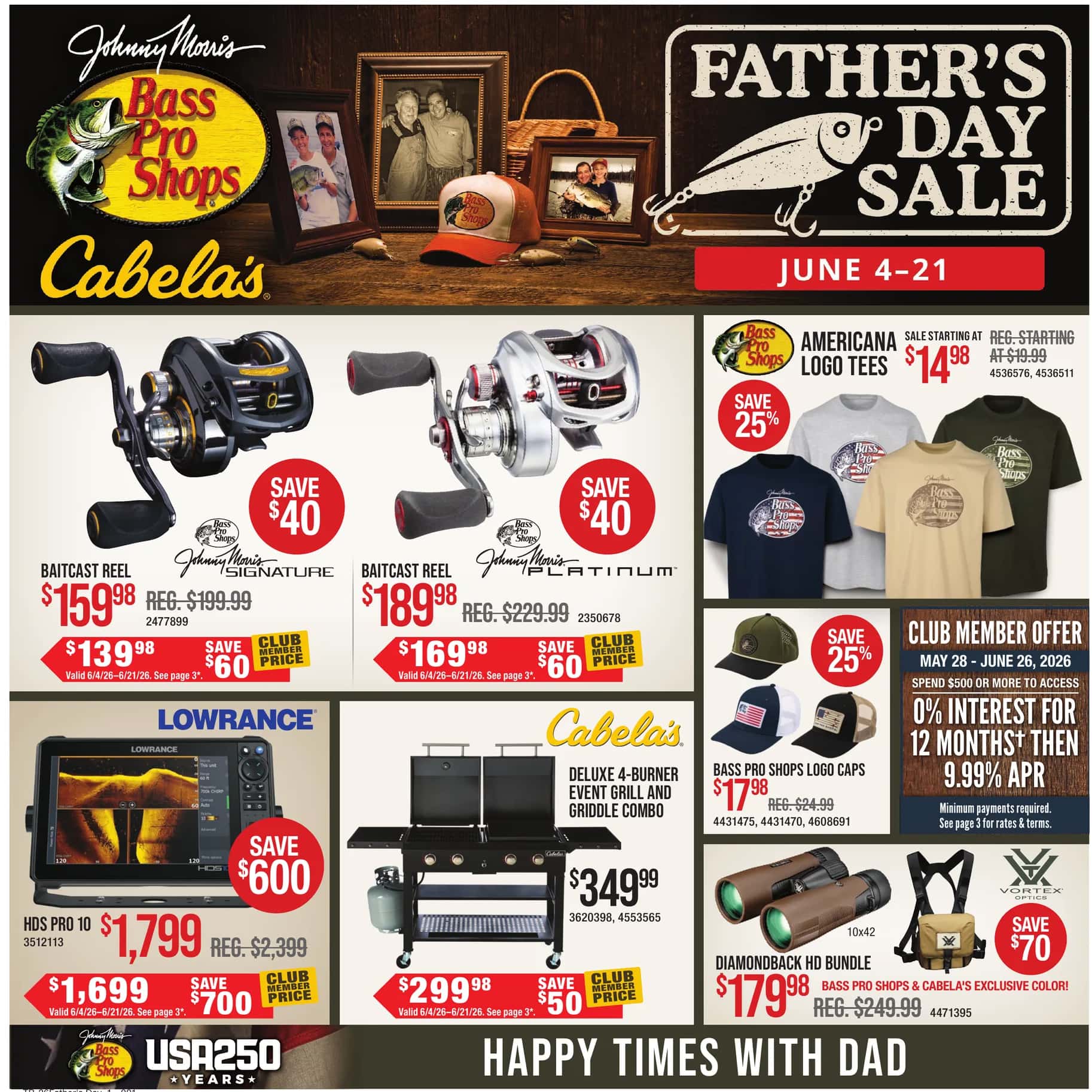 Bass Pro Shops Ad June 2026