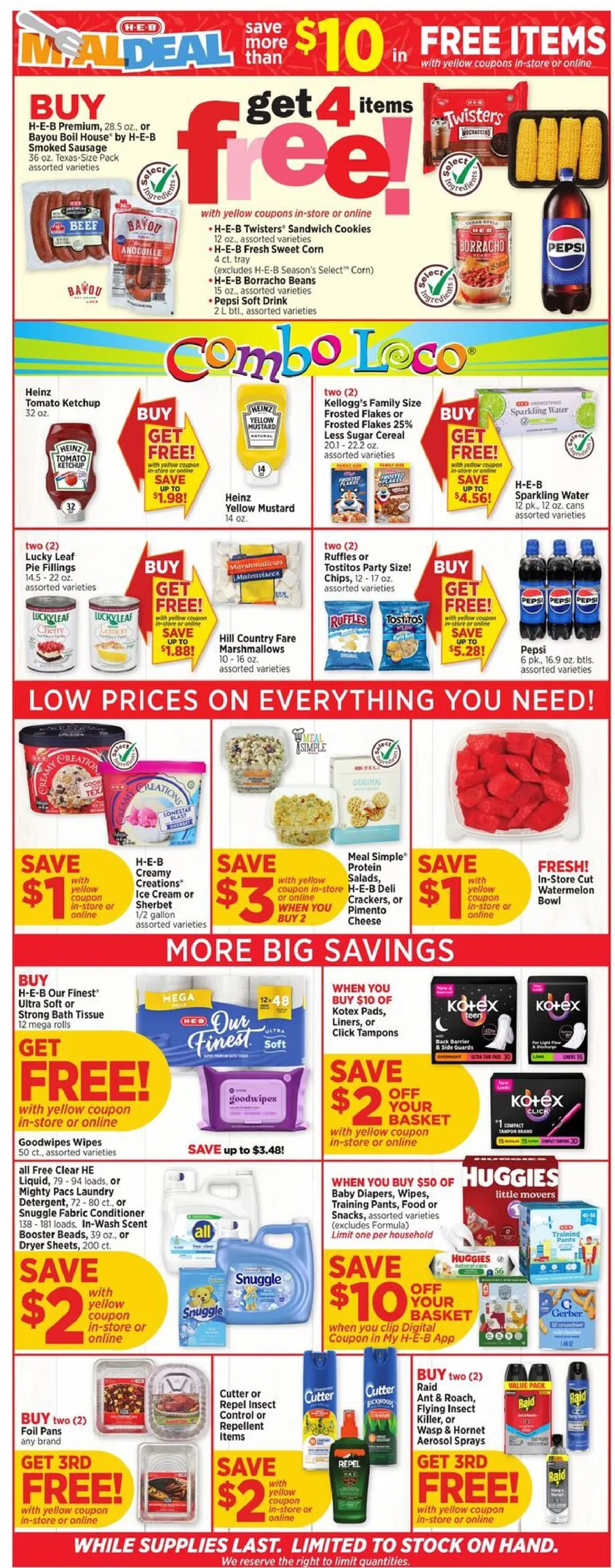HEB Weekly Ad Deals July 1 - 7, 2026