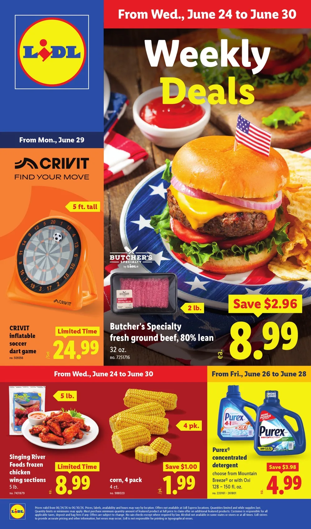 Lidl Weekly Ad Deals June 24 - 30, 2026