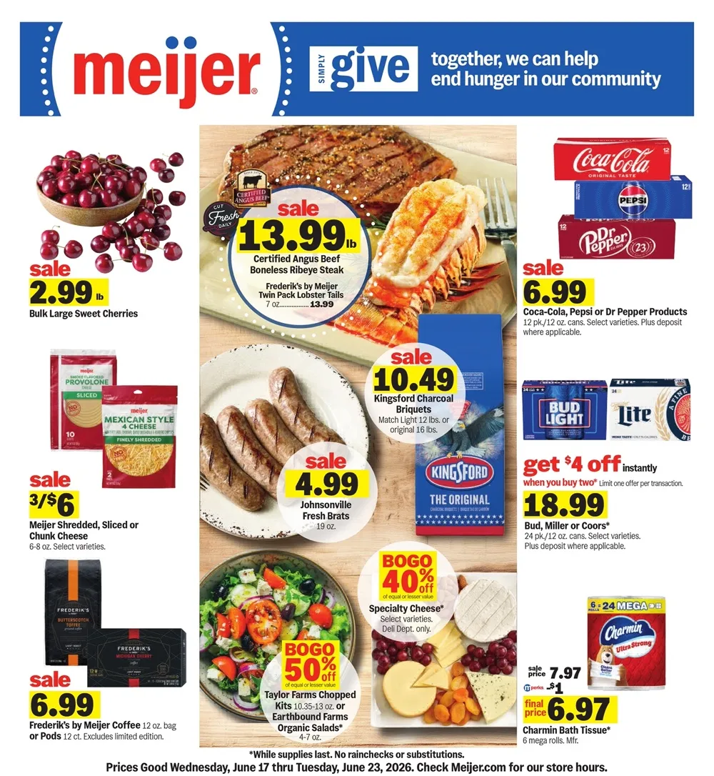 Meijer Weekly Ad June 17 – 23, 2026