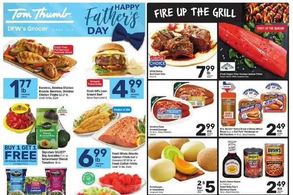 Tom Thumb Weekly Ad Deals June 17 – 23, 2026